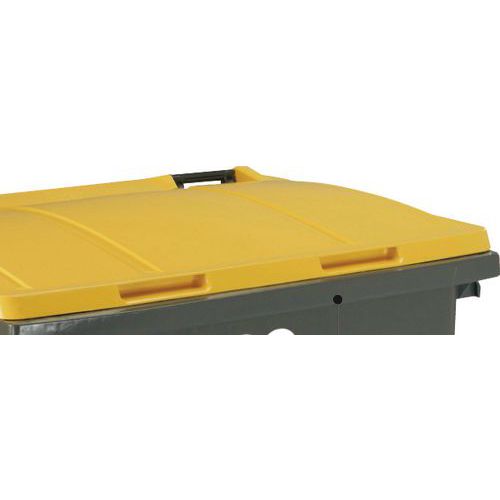 Mobiler Müllcontainer SULO - Hebevorrichtung aus Metall- Mülltrennung ...