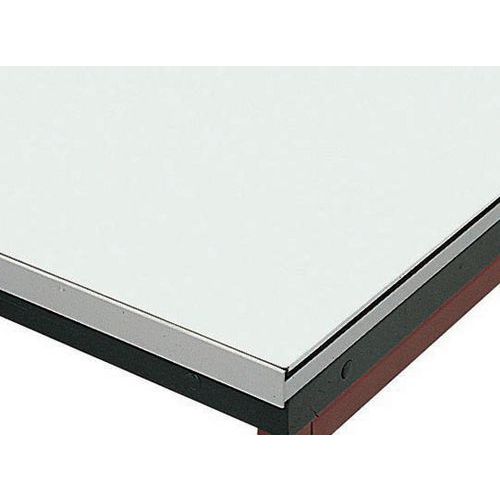 Modularer Labortisch – emailliertes Glas – ohne Rückwand - Manutan.ch
