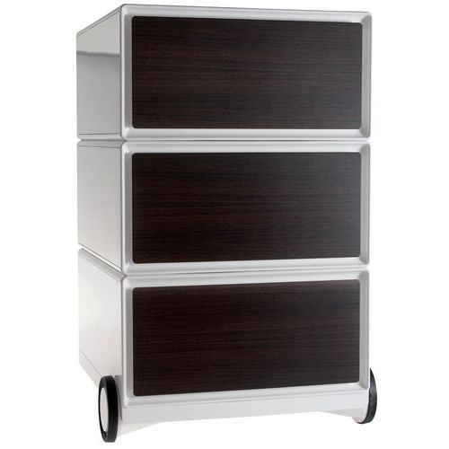 Rollcontainer mit 3 Schubladen Easybox - Paperflow - Manutan.ch