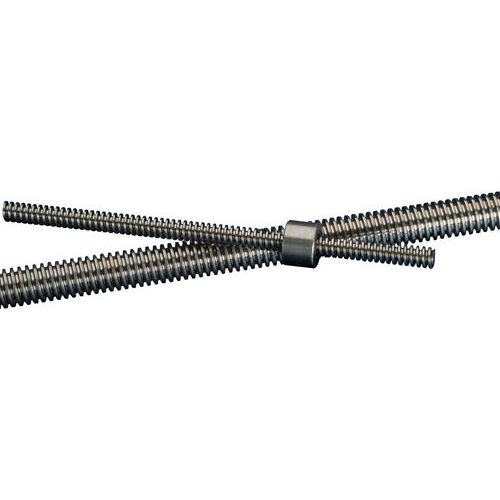 Trapezgewindestange aus Edelstahl 304 mit rechtsgängigem Trapezgewinde ...