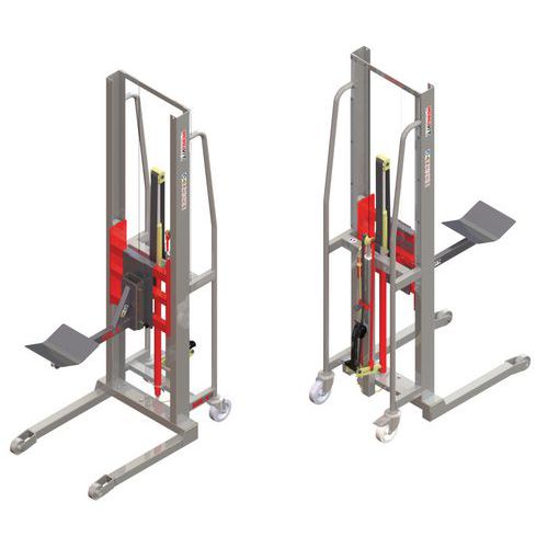 Manueller Gabelstapler GR mit Sporn mit Rolle und V-Platte - Tragkraft ...