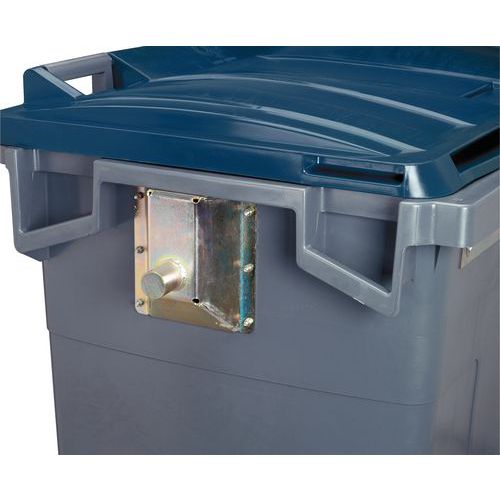 Mobiler Müllcontainer SULO - Hebevorrichtung aus Metall - Mülltrennung ...