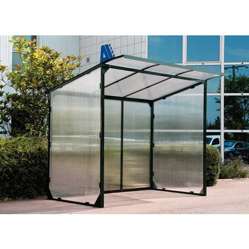 Raucherunterstand Clear - Einfaches Modul - Manutan.ch