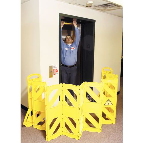 Tragbare mobile Absperrung - Manutan.ch