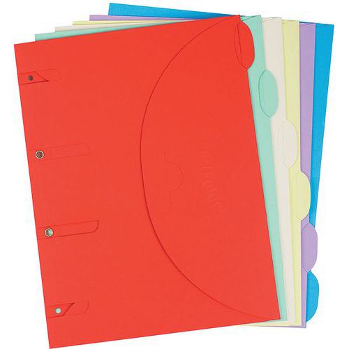 Chemise Smartfolder 3 rabats avec oeillets et velcro - Tarifold ...